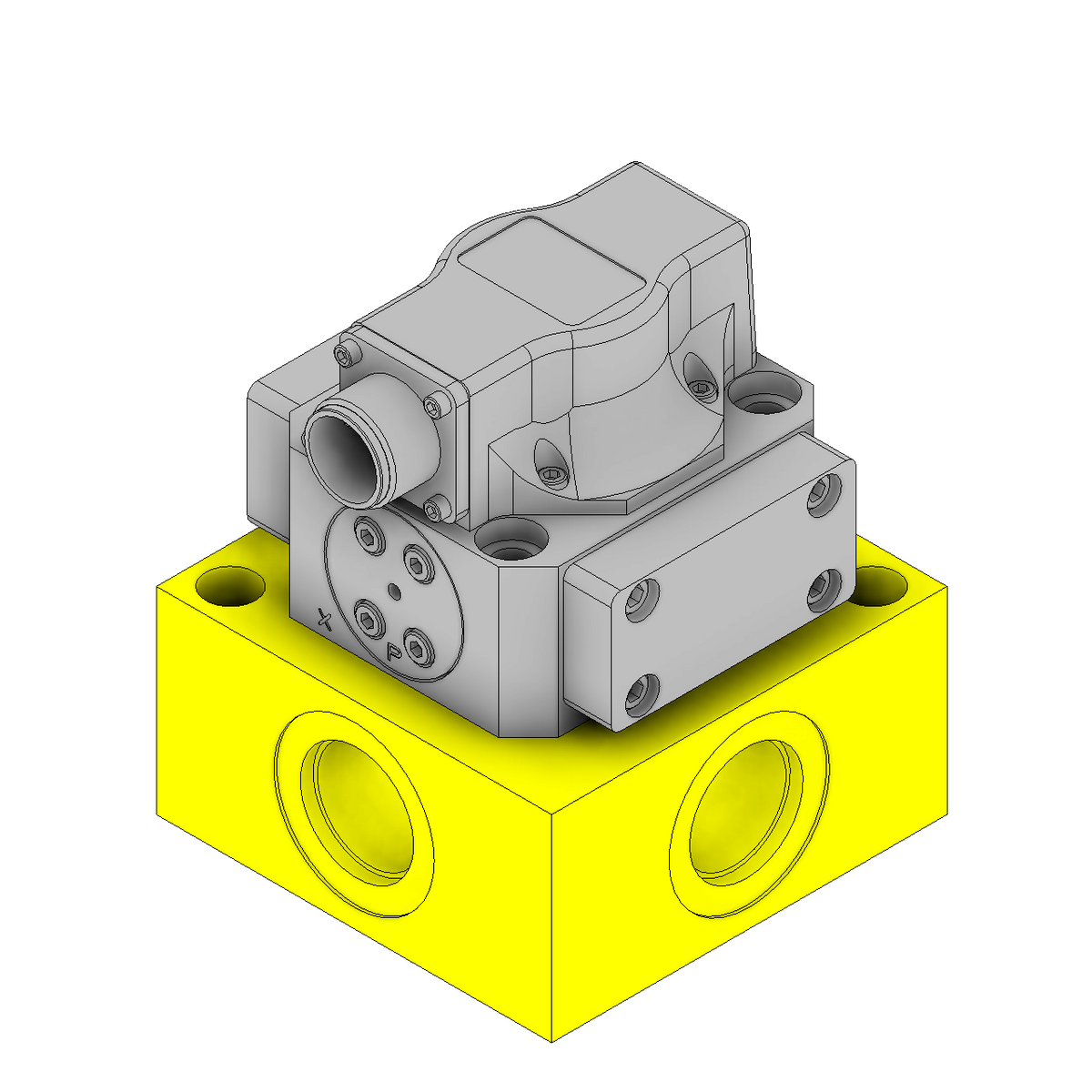 Servo Subplates and Pilot Port Tapping Plates – Daman Products